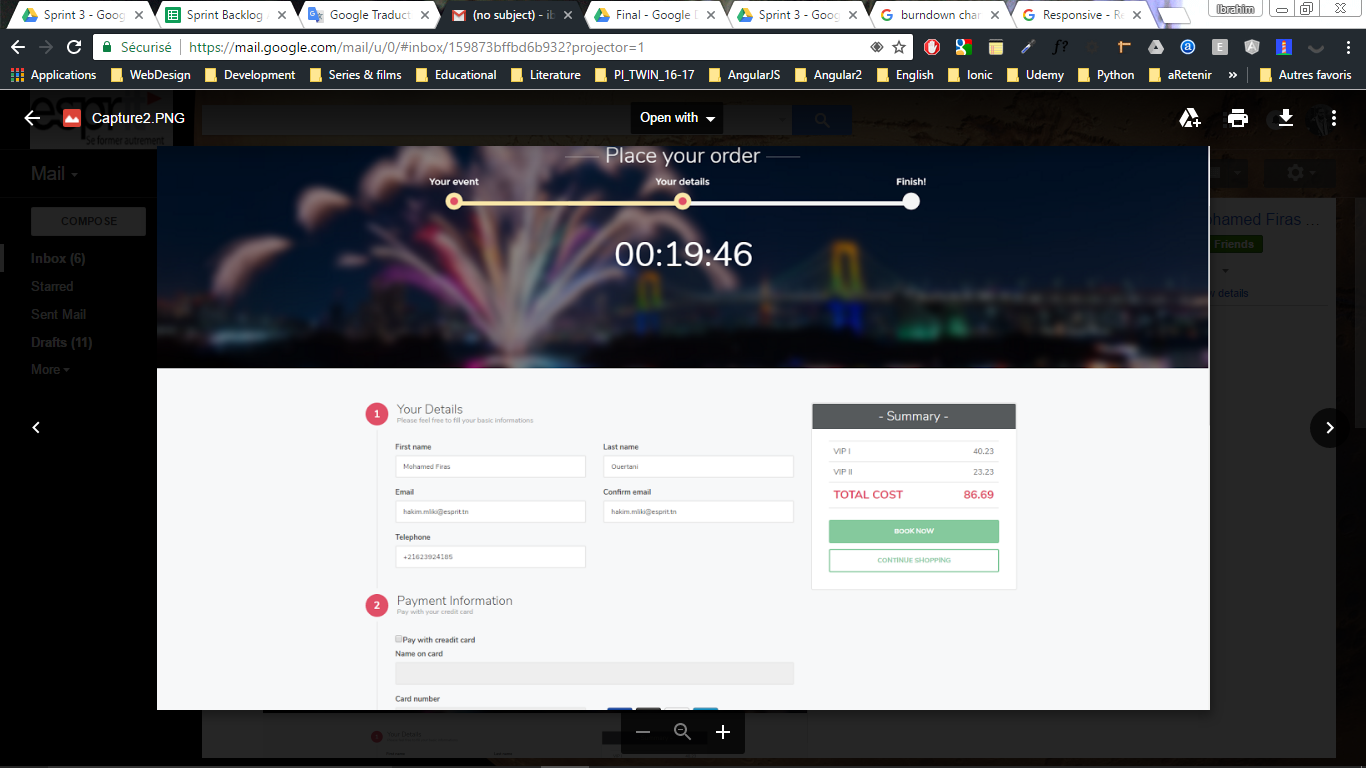 Ibrahim Sassi | Full/Mean Stack Web Developer - CV - Tunisia